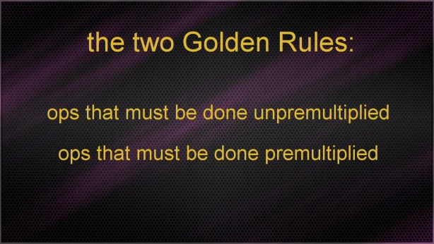 Premultiply and Unpremultiply Demystified – FXEcademy